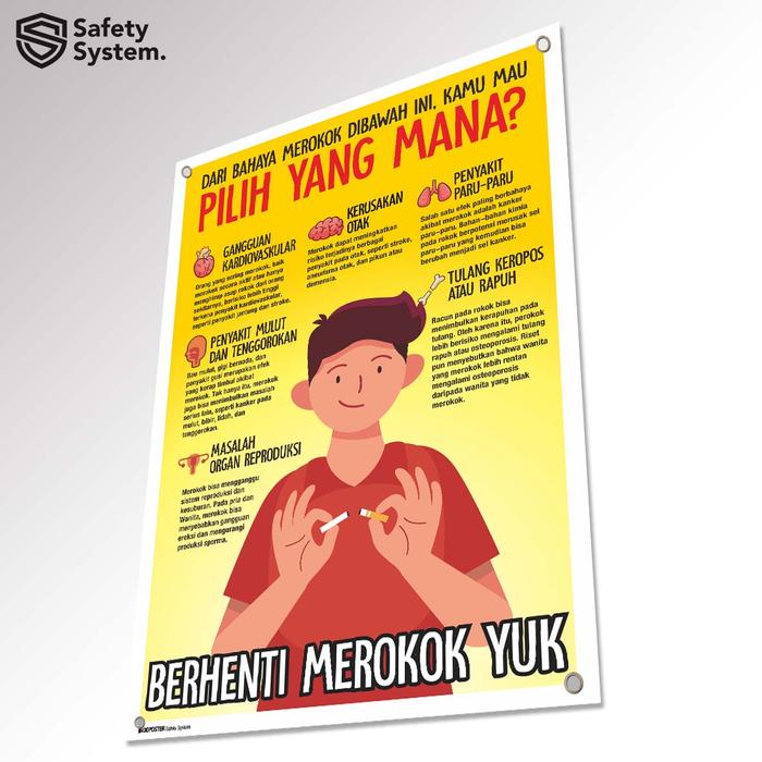 Jual Spanduk banner K3 safety keselamatan kerja safety K3 penyakit ...