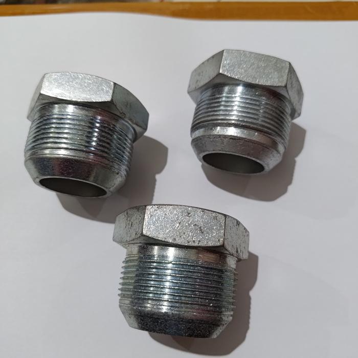 Jual Hydraulic Plug jic male 2 Inch Hidrolik 2" jic male - Jakarta ...