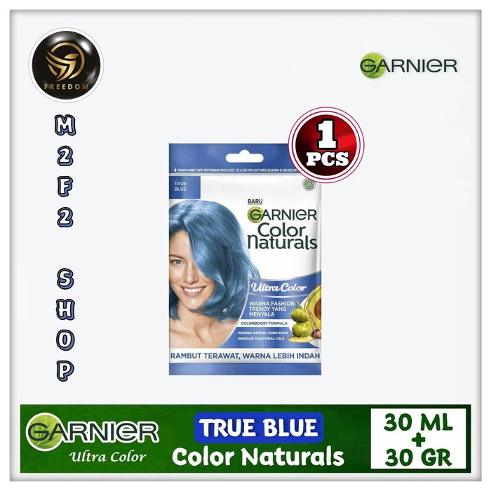 Jual Garnier Color Naturals Ultra Color True Blue | Pewarna Rambut ...