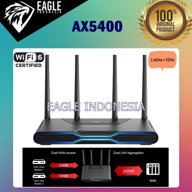 Jual Xiaomi Redmi AX5400 Mesh Gaming Router WiFi 6 Dual WAN - STANDART ...