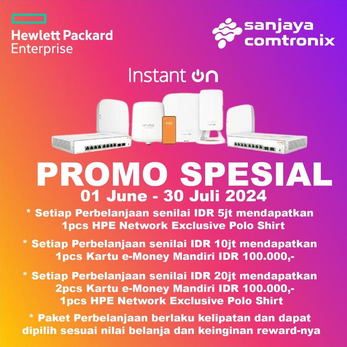 Jual HPE R3J26A Networking Instant On AP11D Access Point and PSU Bundle ...