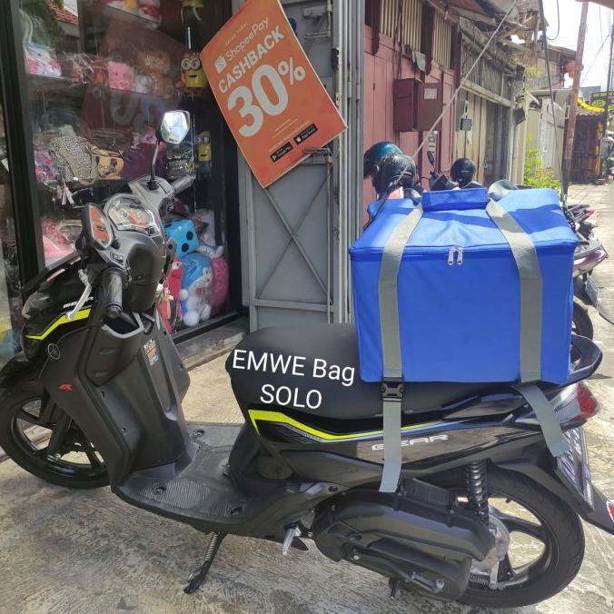42 L Tas Delivery Ransel Kurir Motor Online gosend go food Cooler Bag ...