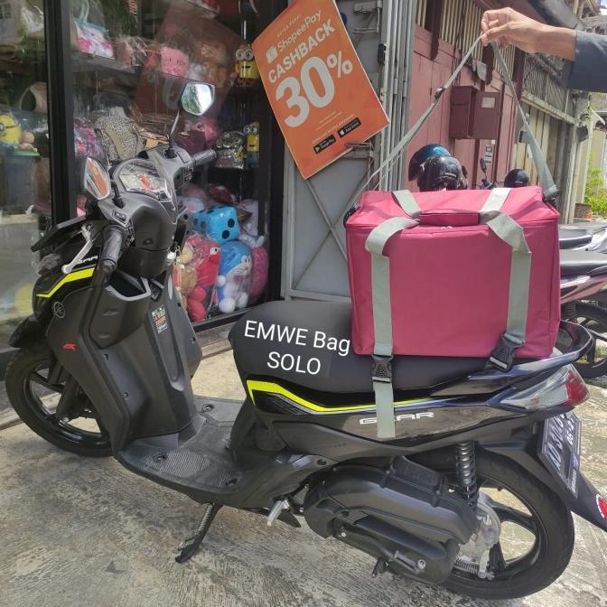 42 L Tas Delivery Ransel Kurir Motor Online gosend go food Cooler Bag ...