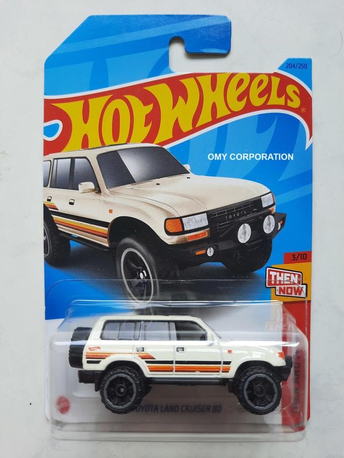 Jual Hot Wheels Hotwheels Toyota Land Cruiser 80 krem cream Land ...
