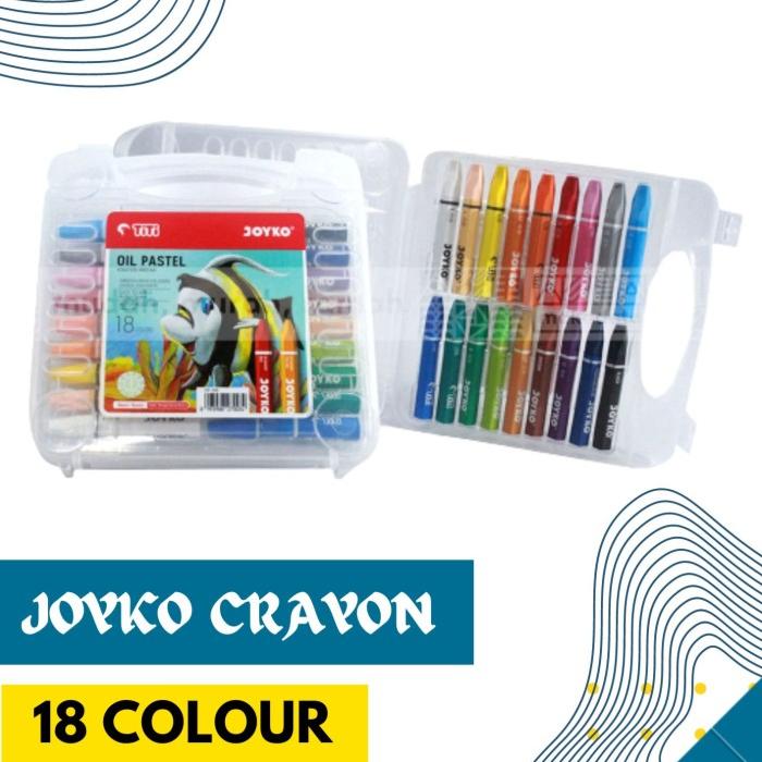 JOYKO CRAYON/CRAYON JOYKO LENGKAP/KRAYON LENGKAP - Shop | Tokopedia