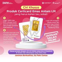 Promo 25 GR (GRAM) GOLDBAR/LOGAM MULIA/LM/EMAS BATANGAN ANTAM ...
