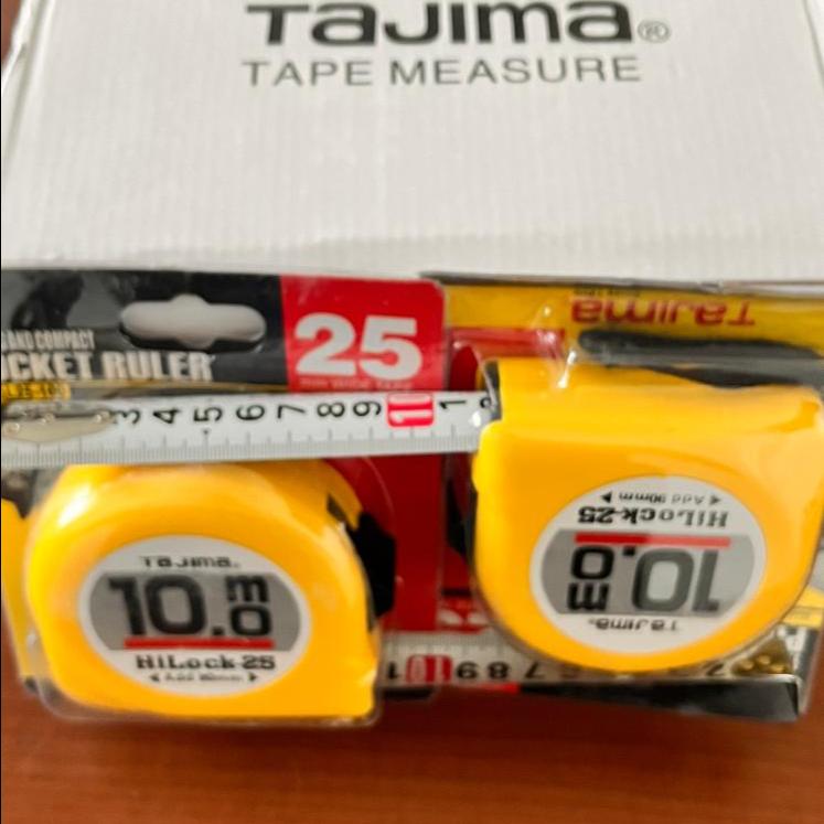 Meteran MERK TAJIMA 10M tape measure L25100 - Shop | Tokopedia