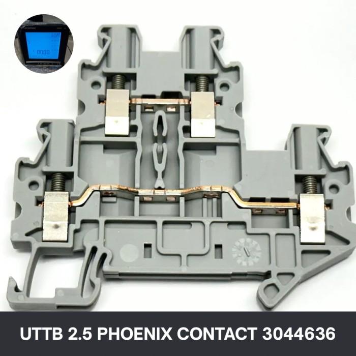 Jual UTTB 2,5 PHOENIX CONTACT 3044636 Double level terminal block uttb ...