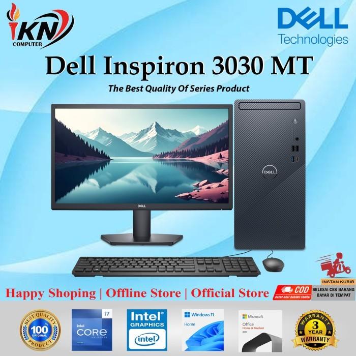 Jual Dell Inspiron 3030 MT Core i7-14700 16GB 1TB+1TB WIN11H OHS 2021 ...