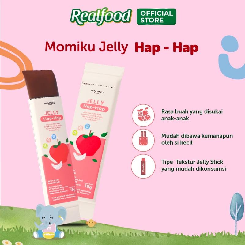 Realfood Momiku Jelly Hap-Hap Dengan Sarang Burung Walet 14 Sachet ...
