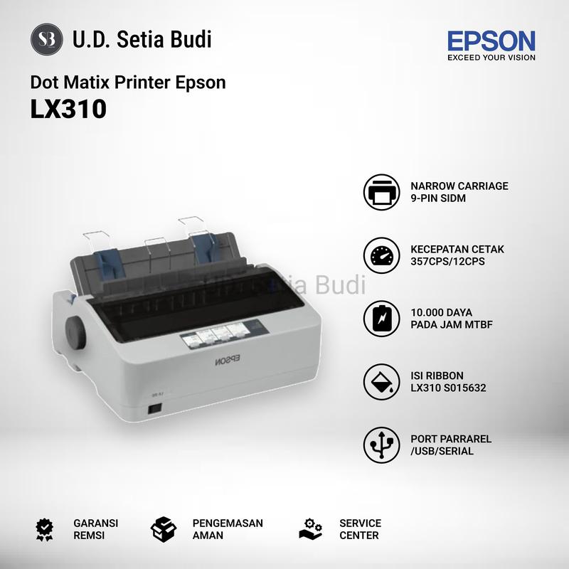 Epson LX 310 / LX310 Dot Matrix Printer - Shop | Tokopedia