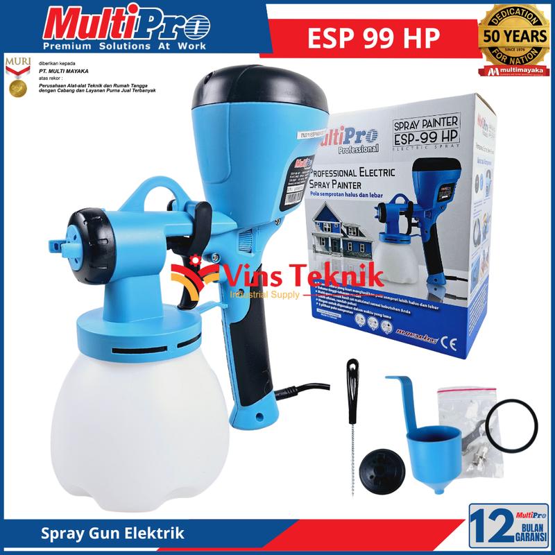 MULTIPRO ESP 99 HP Electric Spray Gun Alat Semprot Cat ESP99 - Shop ...