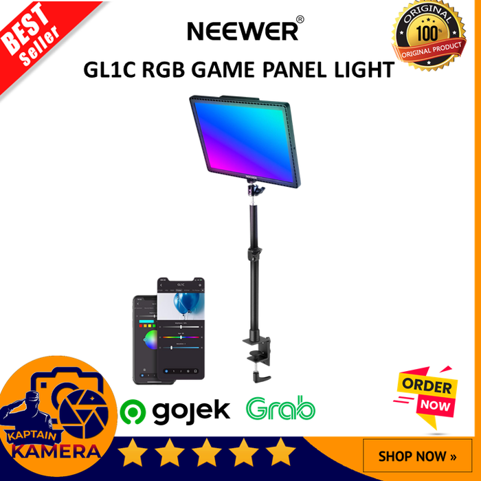 Jual Neewer GL1C RGB GAME PANEL LIGHT (EU) GL 1C RGB PANEL LIGHT ...