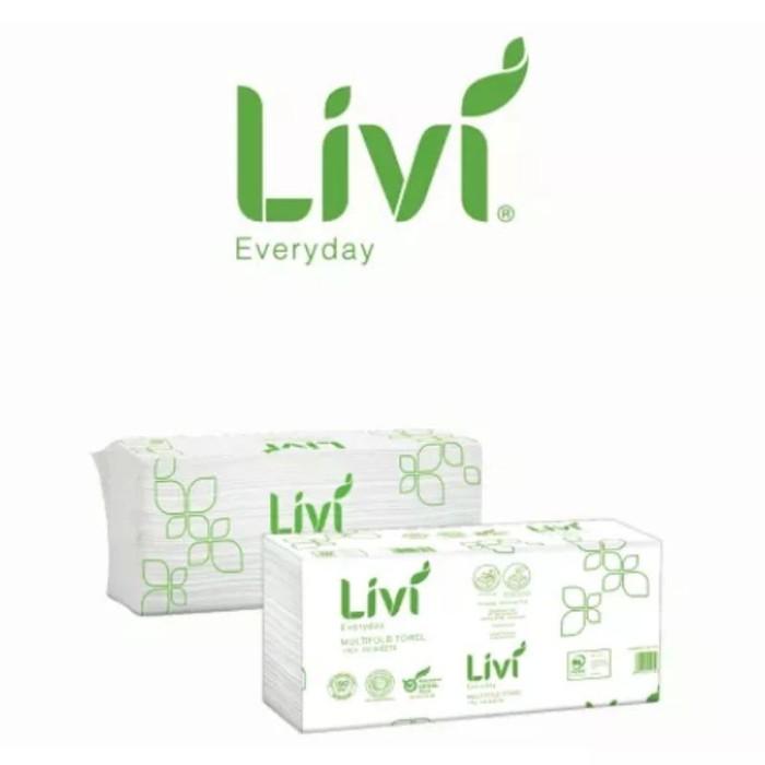Promo Tisue LIVI eco multipurpose / everyday multi fold 150 sheet ...