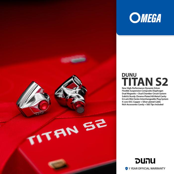 Jual DUNU TITAN S2 New-Generation Single Dynamic Driver Q-Lock Mini In ...