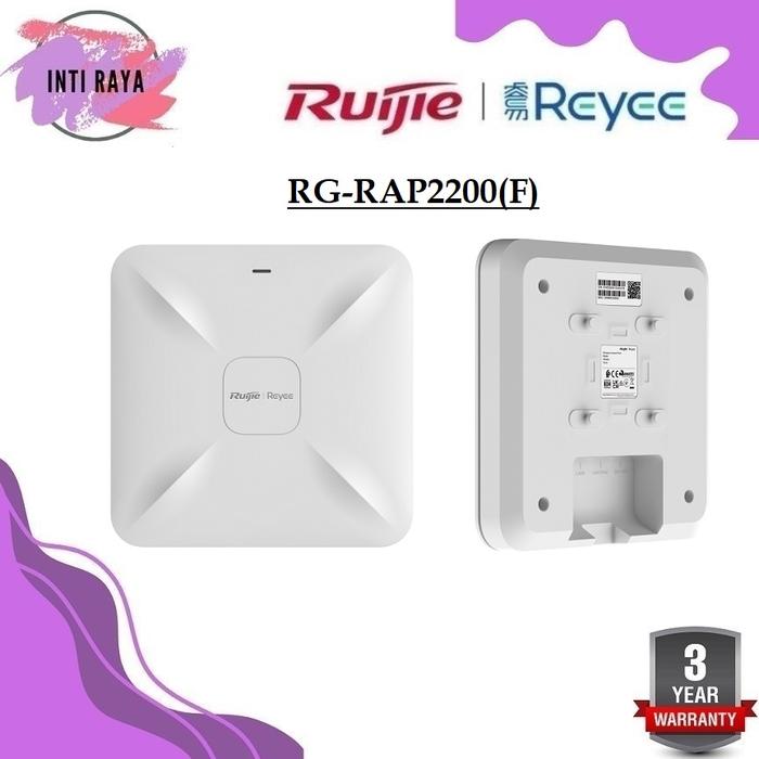 Jual Ruijie RAP2200F RAP2200 AC1300 DualBand Ceiling Access Point ...