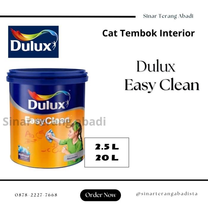 Jual Cat Tembok Interior Premium Dulux Easy Clean Interior Base A 2.5 ...