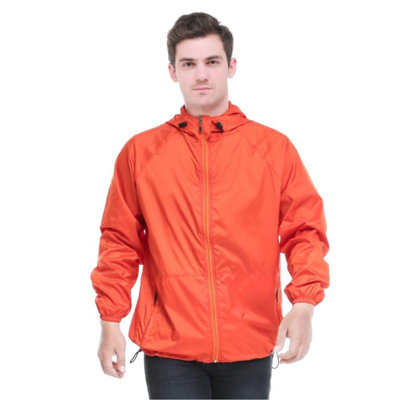 Jaket Olahraga Parasut Jaket Running Sepeda Waterproof Pria Wanita ...