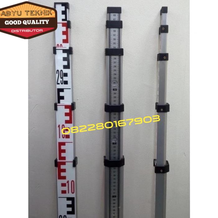 Jual RAMBU BAK UKUR 3 METER LEVELLING ALUMINIUM STAF 5 METER - Jakarta ...
