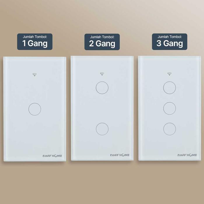 Jual Saklar Lampu pintar touchscreen LED Light Panel saklar sentuh ...
