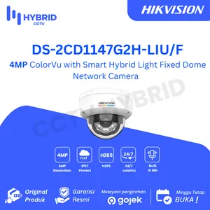 Hikvision DS-2CD1047G2H-LIU/F 4MP ColorVu with Smart Hybrid Light Fixed ...