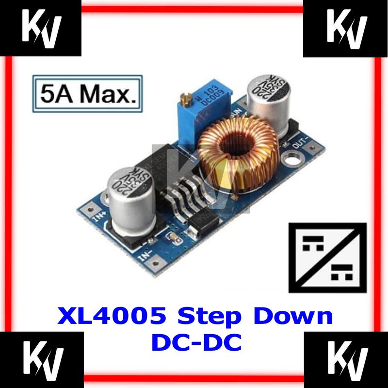 XL4005 Adjustable DC-DC Step Down Buck Module 5A XL 4005 - Shop | Tokopedia
