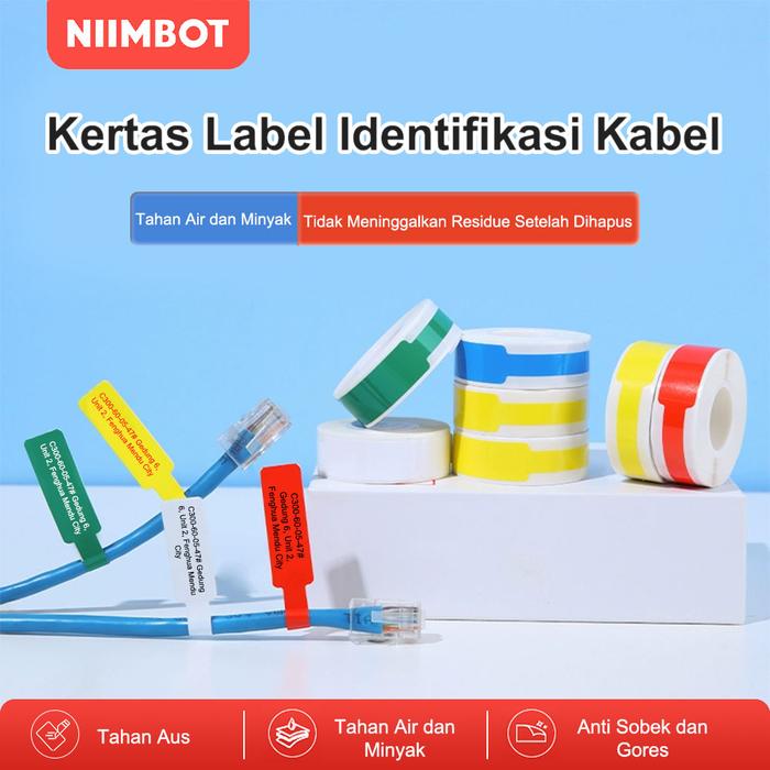 Jual Niimbot N1 Kertas Label Termal Kabel Data Tahan Air Tahan Minyak ...