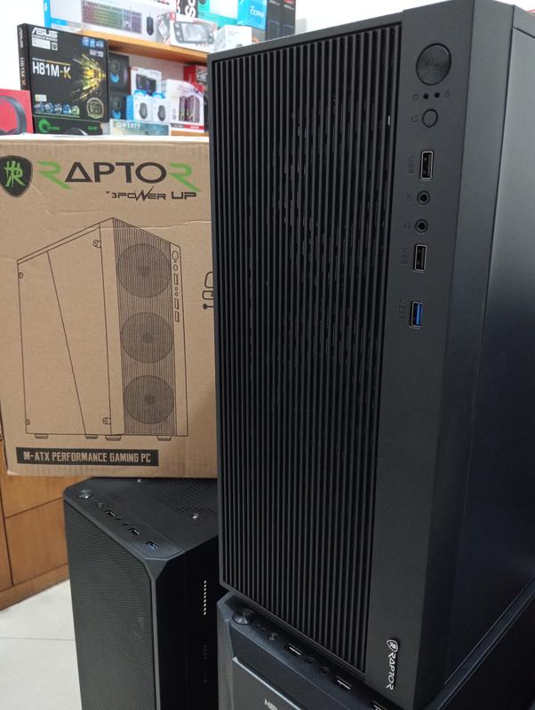 Casing GAMING "BARU" RAPTOR-SENTINEL by 3PowerUP dapat FREE 3 fan RGB ...