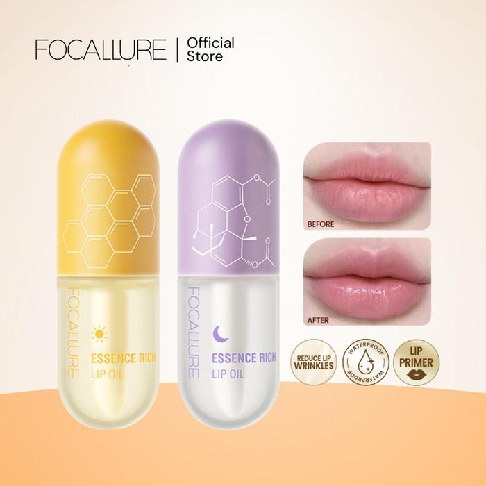 FOCALLURE Pure Natural Lip Oil Moisturized Repaired Day & Night - Shop ...