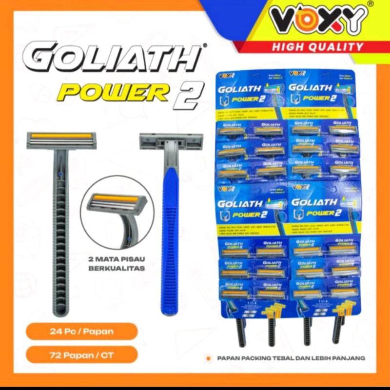 Goliath Power 2 Berkualitas 24 Pcs Razor, silet cukur - Shop | Tokopedia