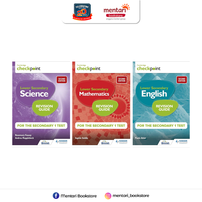 Jual Hodder Cambridge Checkpoint Lower Secondary Revision Guide Test ...