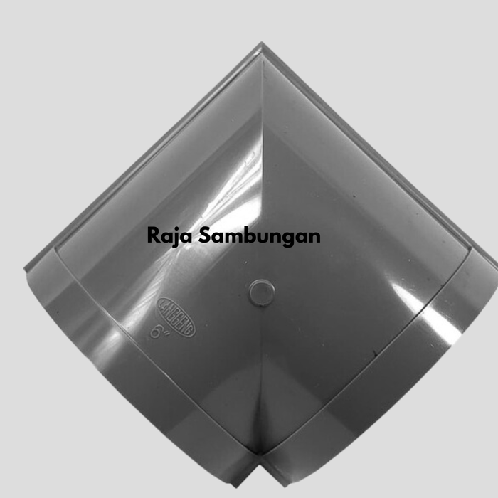 Jual Belokan Talang 1/2 Lingkaran 8 inch PVC Knie Keni Knee Elbow ...