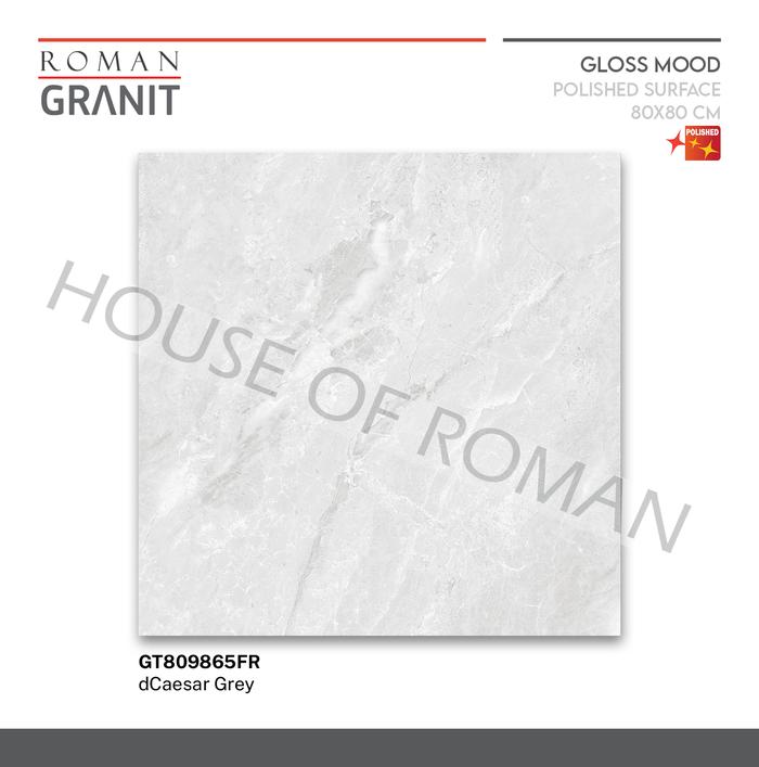 Jual ROMANGRANIT dCaesar Grey 80x80 GT809865FR ROMAN GRANIT - Jakarta ...