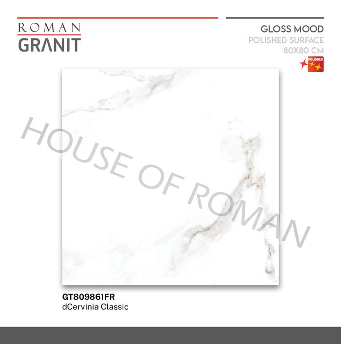 Jual ROMANGRANIT dCervinia Classic 80x80 GT809861FR ROMAN GRANIT ...