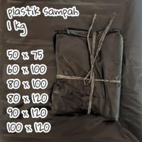 Jual Plastik Kresek Kantong Sampah Jumbo Besar 1kg 50x75 / 60x100 ...
