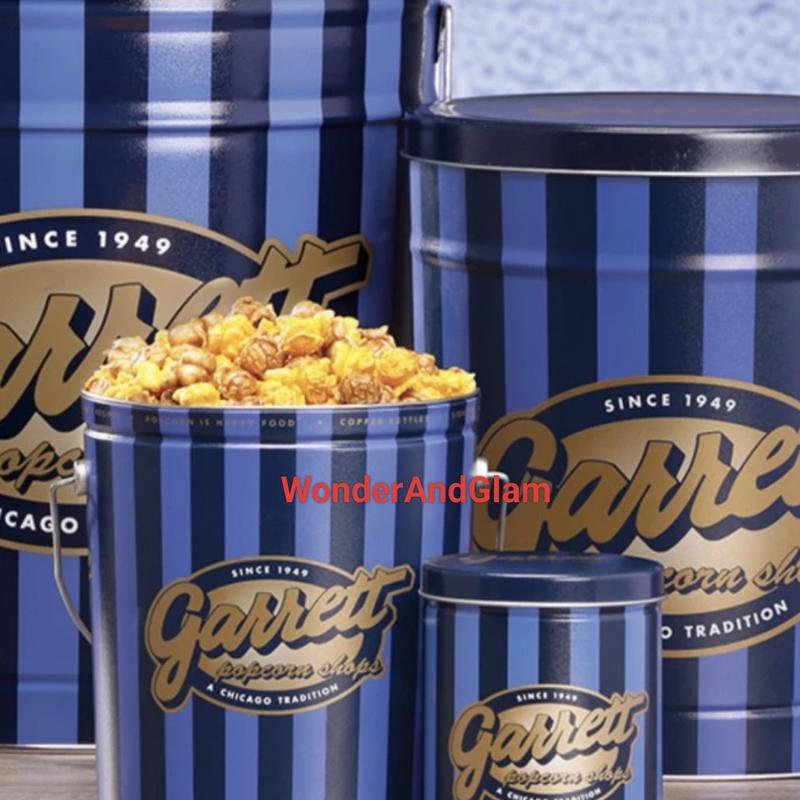Popcorn Garrett Petite/Classic/Family Tin IMPORT HALAL - Shop | Tokopedia