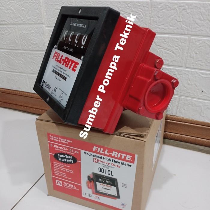 Flow Meter Fill Rite Series 900 1.5inch 4Digit Flow Meter Solar Minyak ...
