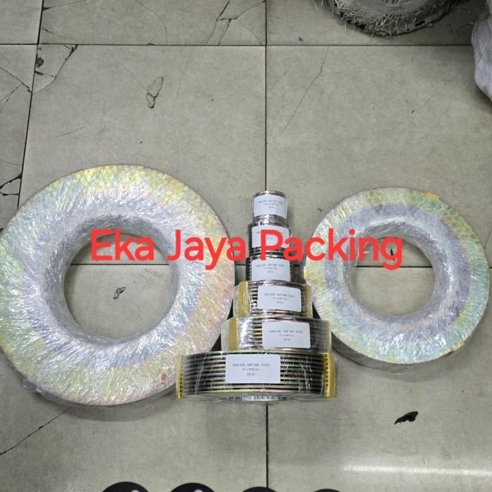 Jual Spiral Wound Gasket 6" inch ANSI 600 ( SWG DN 150 inner - Outering ...