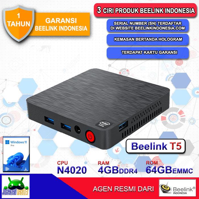 Mini PC Beelink T4 New Version X5 Z8500 4/64GB HDMI 4K Windows 10 ...