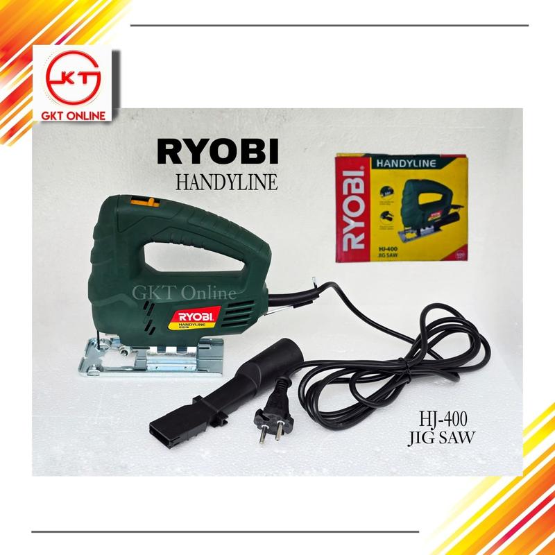 Ryobi Mesin Jigsaw Listrik HJ-400 Gergaji Jig Saw Triplek Potong Kayu ...
