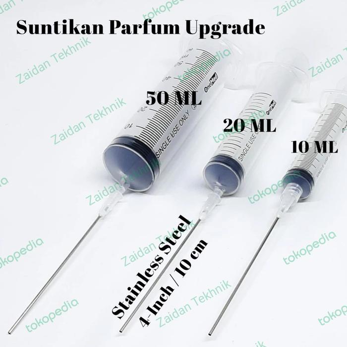 Jual Syringe Suntikan Spet Spuit Parfum Tinta 5 10 20 50ml Panjang ...