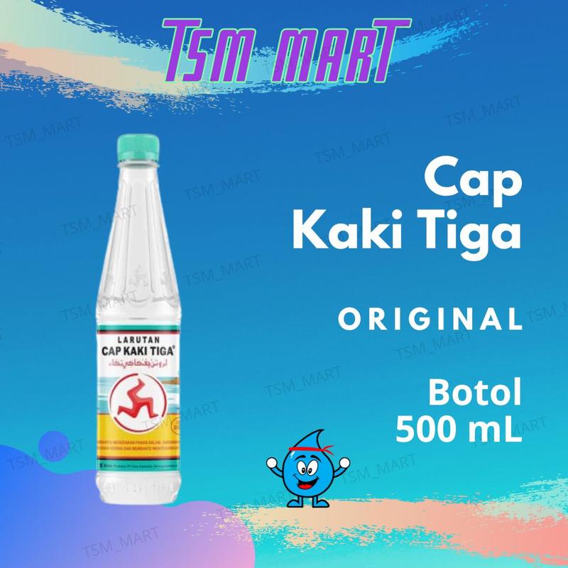 Minuman Cap Kaki Tiga Original Botol 500 mL Minuman Sehat da - Shop ...