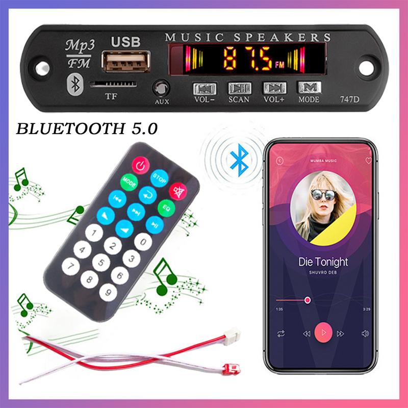 Modul Mp3 Bluetooth Kit Remote Usb Bluetooth 5.0/ KIT MODUL MP3 BT KIT ...
