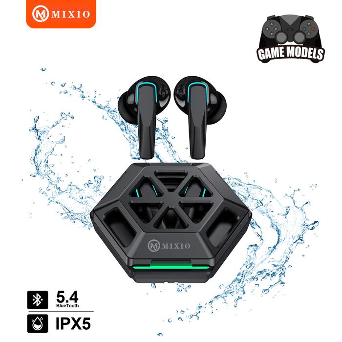 Promo MIXIO X22 TWS Gaming Bluetooth Earphone Super Bass True Wireless ...