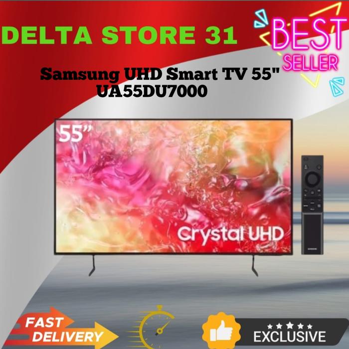 Jual Samsung Crystal UHD Smart TV 55 inch UA55DU7000KXXD 4K UA55DU7000 ...