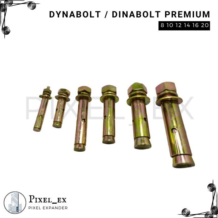 Promo Dinabolt Dynabolt M8 M10 M12 M14 M16 M20 8x60 s/d 20x180 Expander ...
