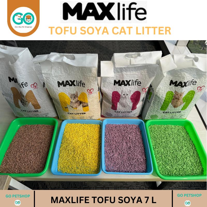 Maxlife Tofu Soya Cat Litter - Pasir Kucing Tofu Soya 7 Liter - Shop ...