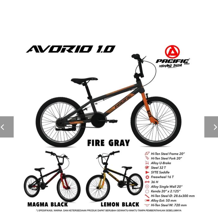 Jual Sepeda BMX Pacific Avorio 1.0 20" - Jakarta Selatan ...