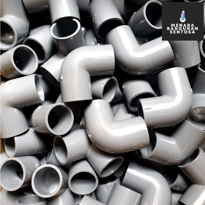 Knee PVC Jaya TS 1/2" Inch - Fitting Pipa Elbow L Knie Keni - Shop ...