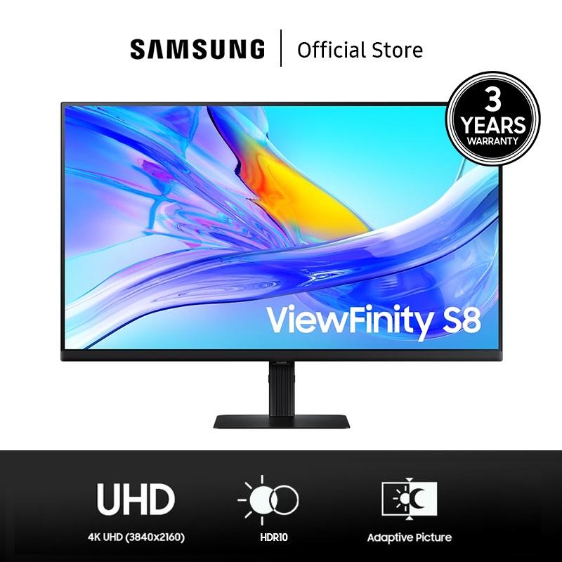 Samsung Monitor 27" ViewFinity S8 S80UD UHD - LS27D804UAEXXD - Shop ...